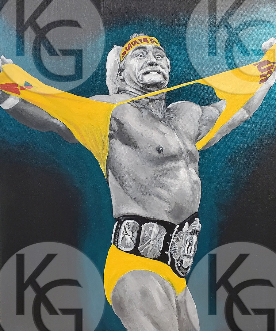 014 Hulk Hogan – The Art of Kevin Goldman